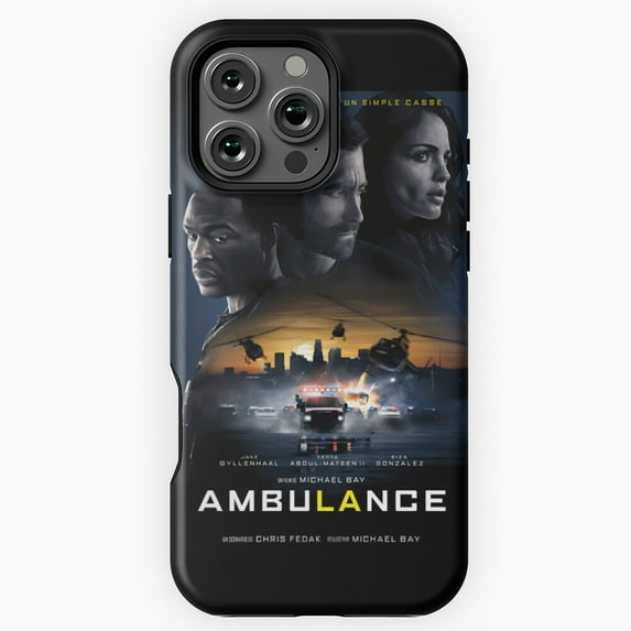 Ambulance 2026 Movie Fan Phone Case for iPhone 16 15 14 13 12 11 Pro Max M891106 - Walmart.com