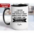 Ambulance Driver Personalized Gift Worldamp39s Best Ambulance Driver ...