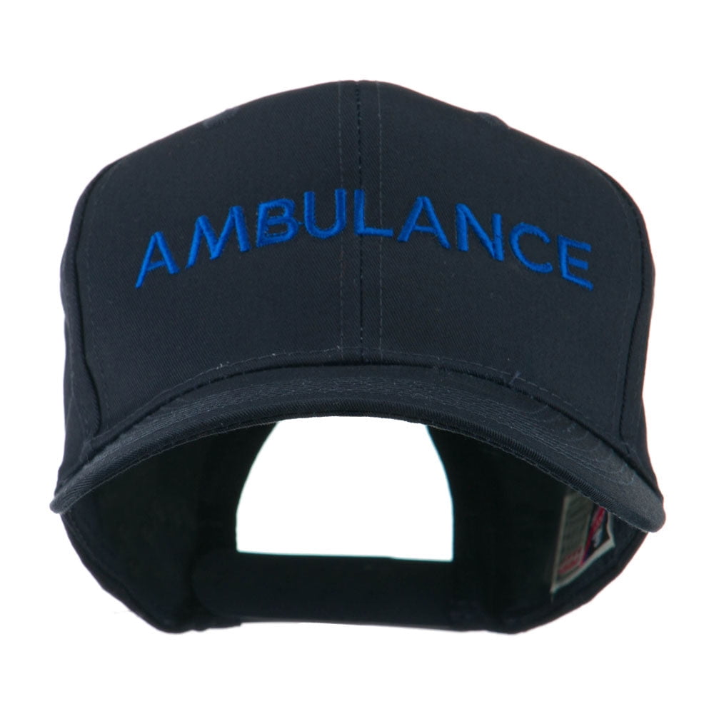 Ambulance Embroidered Cap - Navy OSFM - Walmart.com