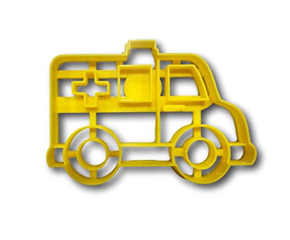 Ambulance cookie cutter- Fast Shipping - Sharp Edges - Exceptional ...