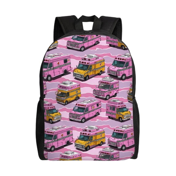 Ambulance pattern designBackpack with 15 Inch Laptop Compartment, Water ...