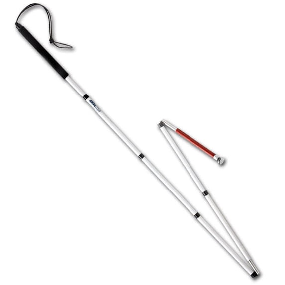 Ambutech Folding Slim Line Graphite ID Cane- 56-in - Walmart.com