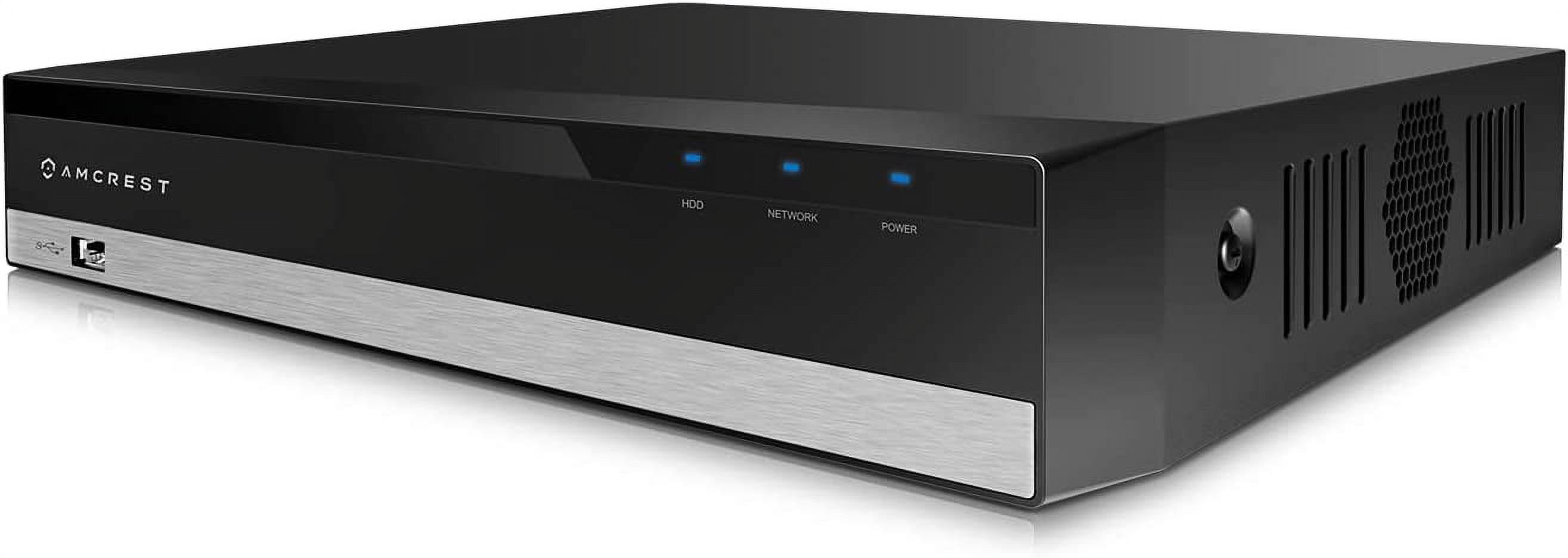 Amcrest 4K 8CH AI DVR Security System, Face/Vehicle Detection, Supports ...