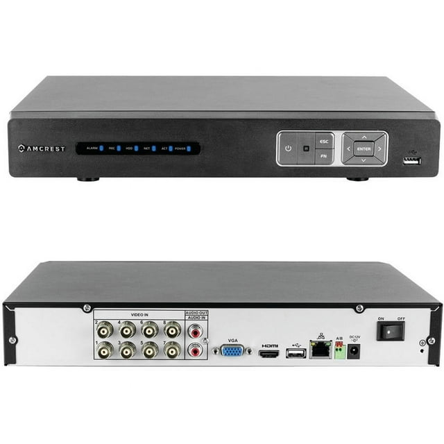 Amcrest 720P HD Over Analog (Tribrid HDCVI/IP) 8CH Surveillance ...