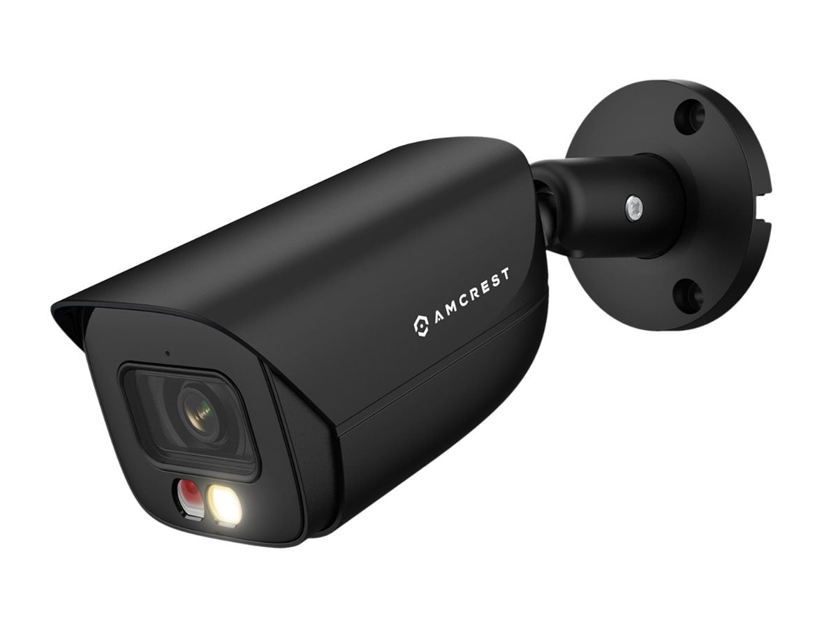 Amcrest 5MP AI Bullet IP PoE Camera, Outdoor Security, 49ft Night ...