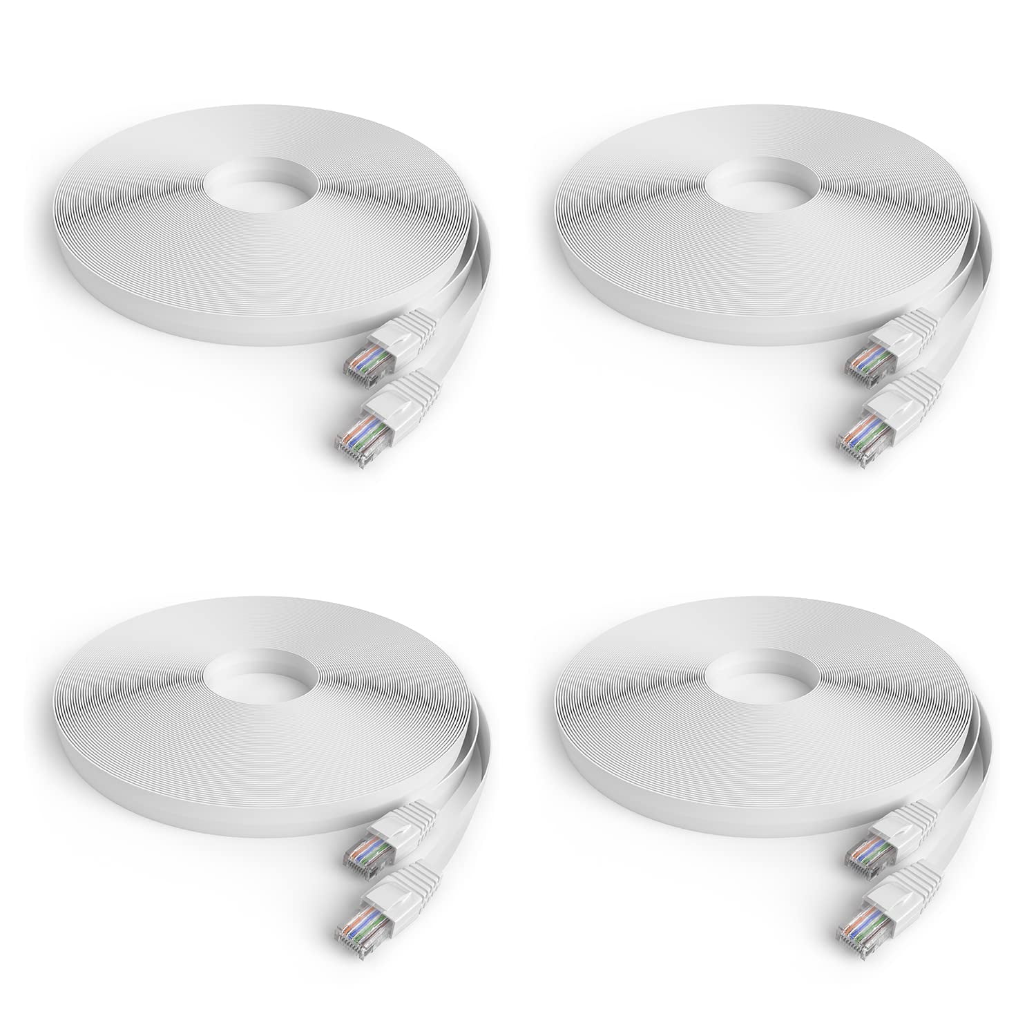 Amcrest CAT6E 4K-Rated Video POE Ethernet Cable 60ft Internet High ...