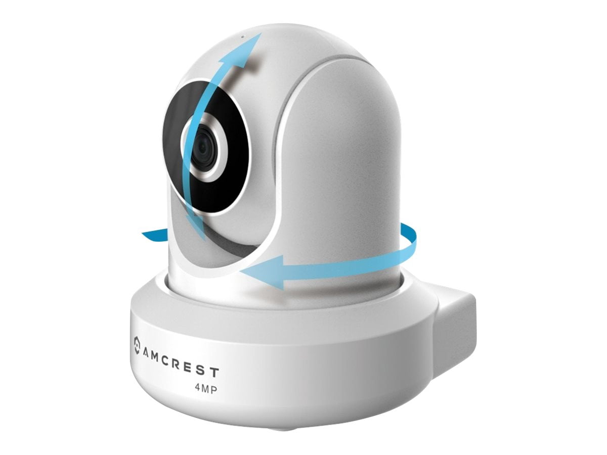 Amcrest Wireless Home Pan/Tilt/Zoom 4MP Indoor Network Camera, Color, 1 ...