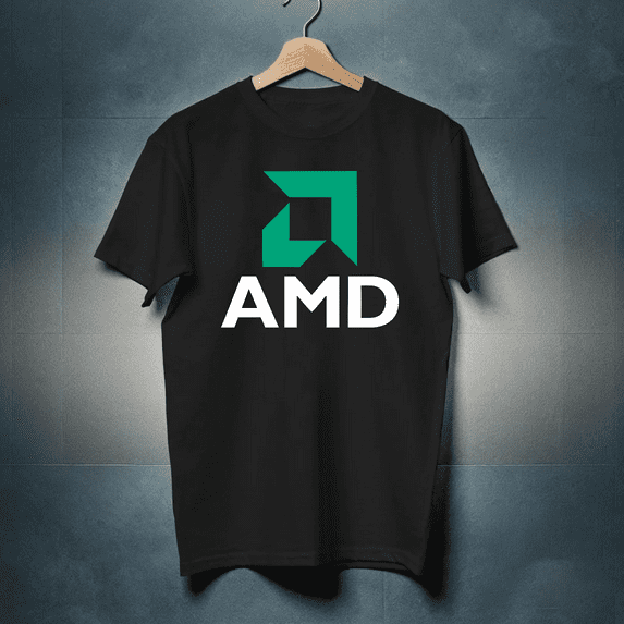 Amd Advanced Micro Computer Men's Black T-Shirt Size S-5XL - Walmart.com