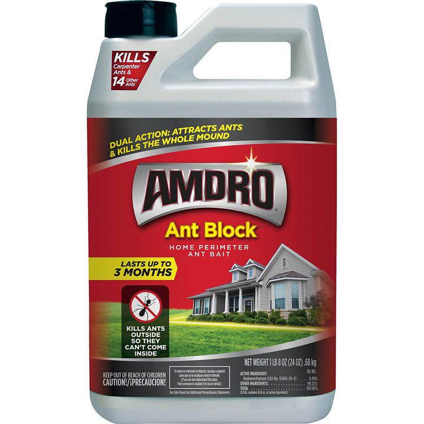 Amdro Outdoor 24 oz. Granular Ant Bait Block for Insect Control - Walmart.com