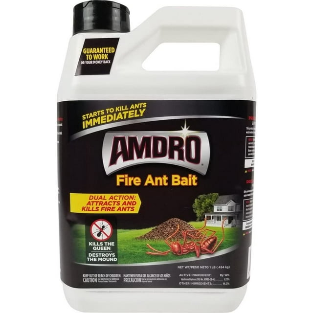 Amdro Fire Ant Killer, Granular Bait, Fast Acting, 1 pound - Walmart.com