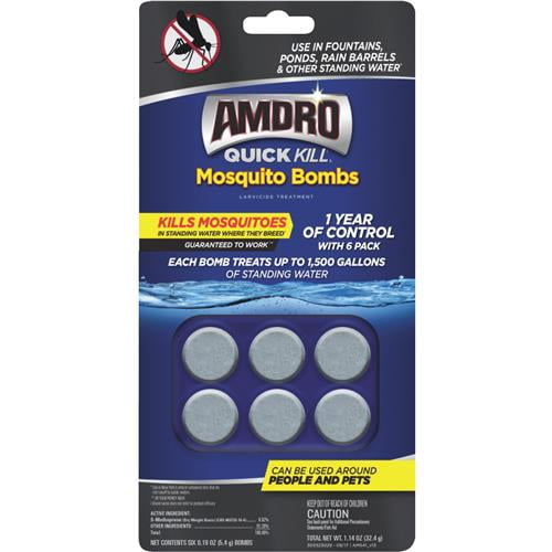 Amdro Quick Kill Mosquito Bombs 6-CT, Each - Walmart.com