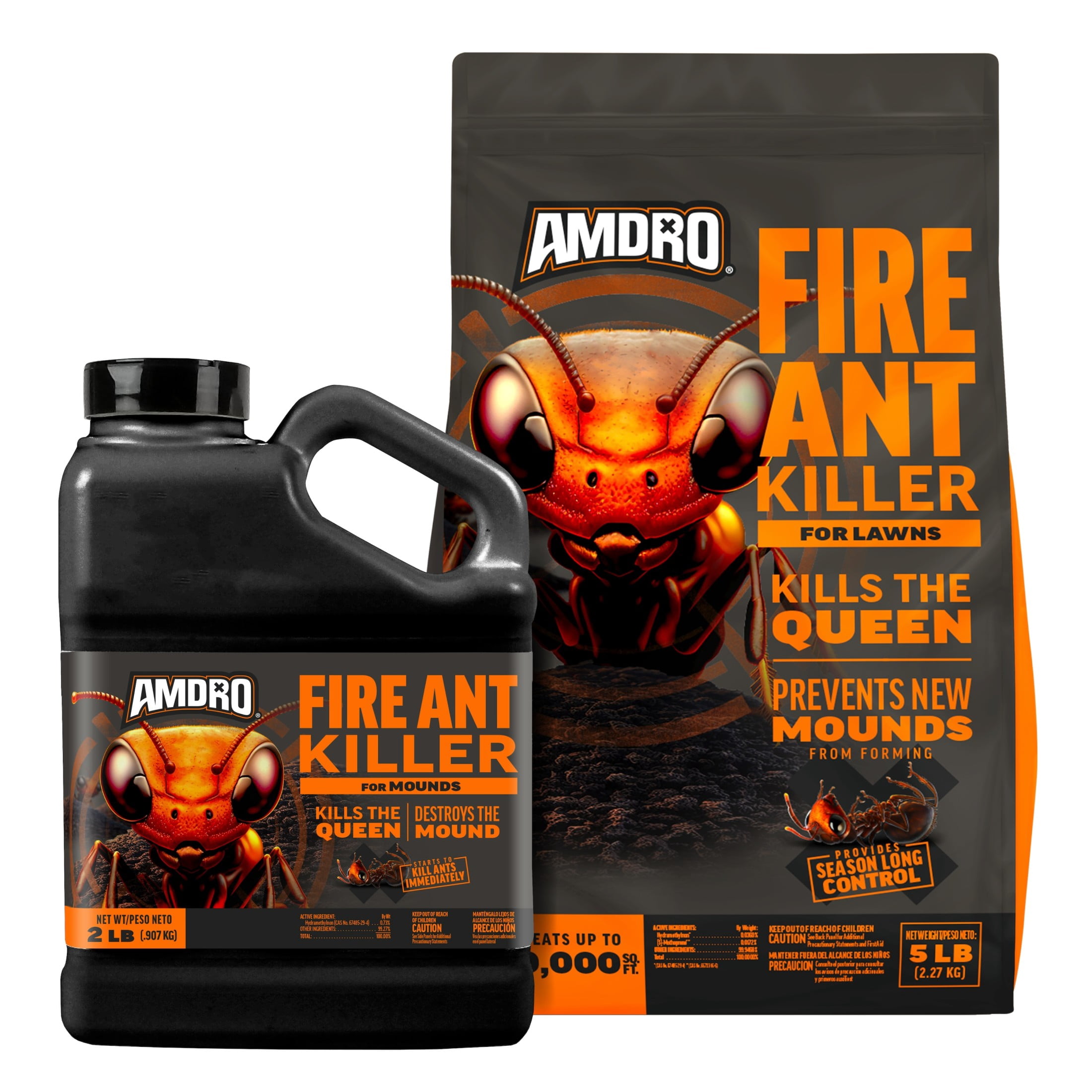 Amdro Two Step Fire Ant Powder Granule Bundle - Walmart.com