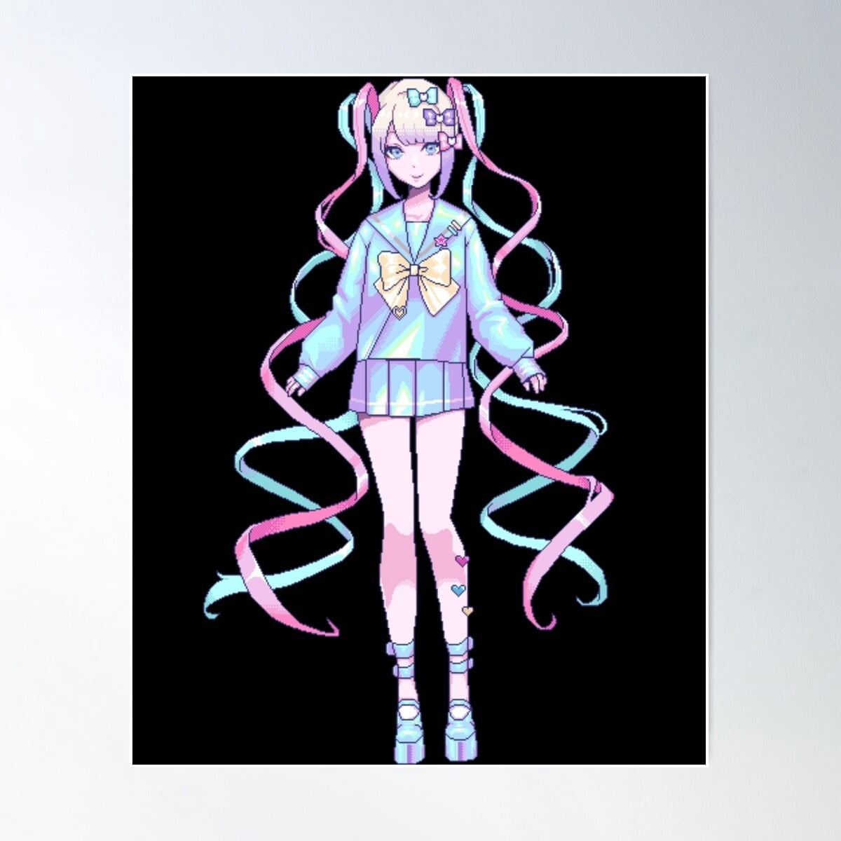 Ame,Kangel Needy Streamer Overload Poster Wall Art UNFRAMED PAPER ...