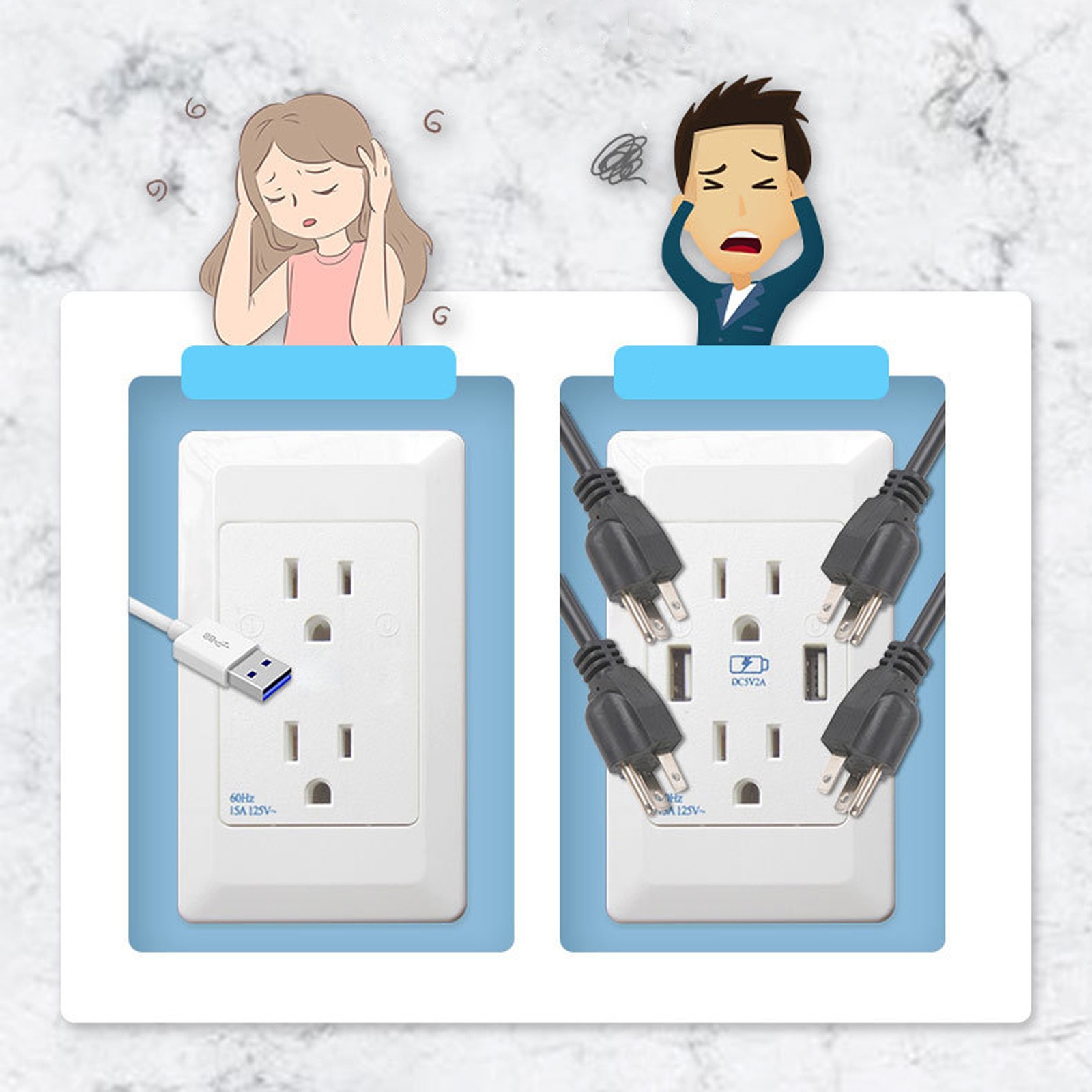 Ame Rican Ru Bik's Cube 1 To 4 Socket Ame Rican Brazil Socket Ame Rican ...