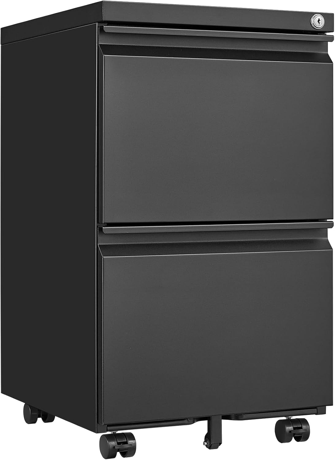 Amebee Metal File Cabinet with Lock, Under Desk Filing Cabinet for ...