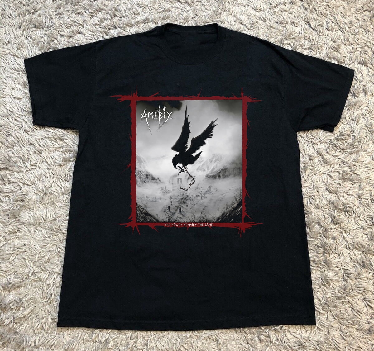 Amebix The Power Remains the Same Short Sleeve Black All Size Gift ...