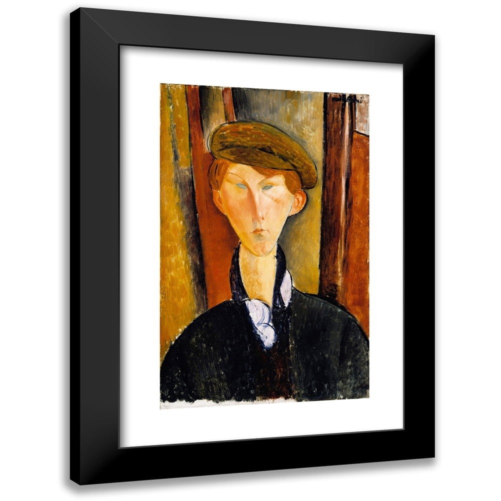 Amedeo Modigliani 11x14 Black Modern Framed Museum Art Print Titled ...