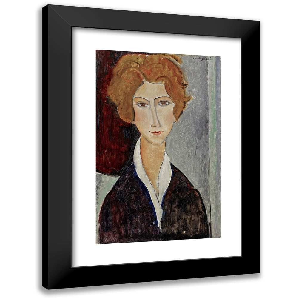 Amedeo Modigliani 13x18 Black Modern Framed Museum Art Print Titled ...