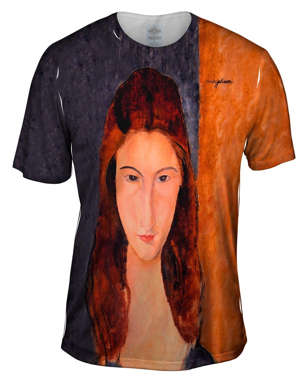 Amedeo Modigliani - Jeanne Hebuterne 1919 Mens T-Shirt All Over Print ...