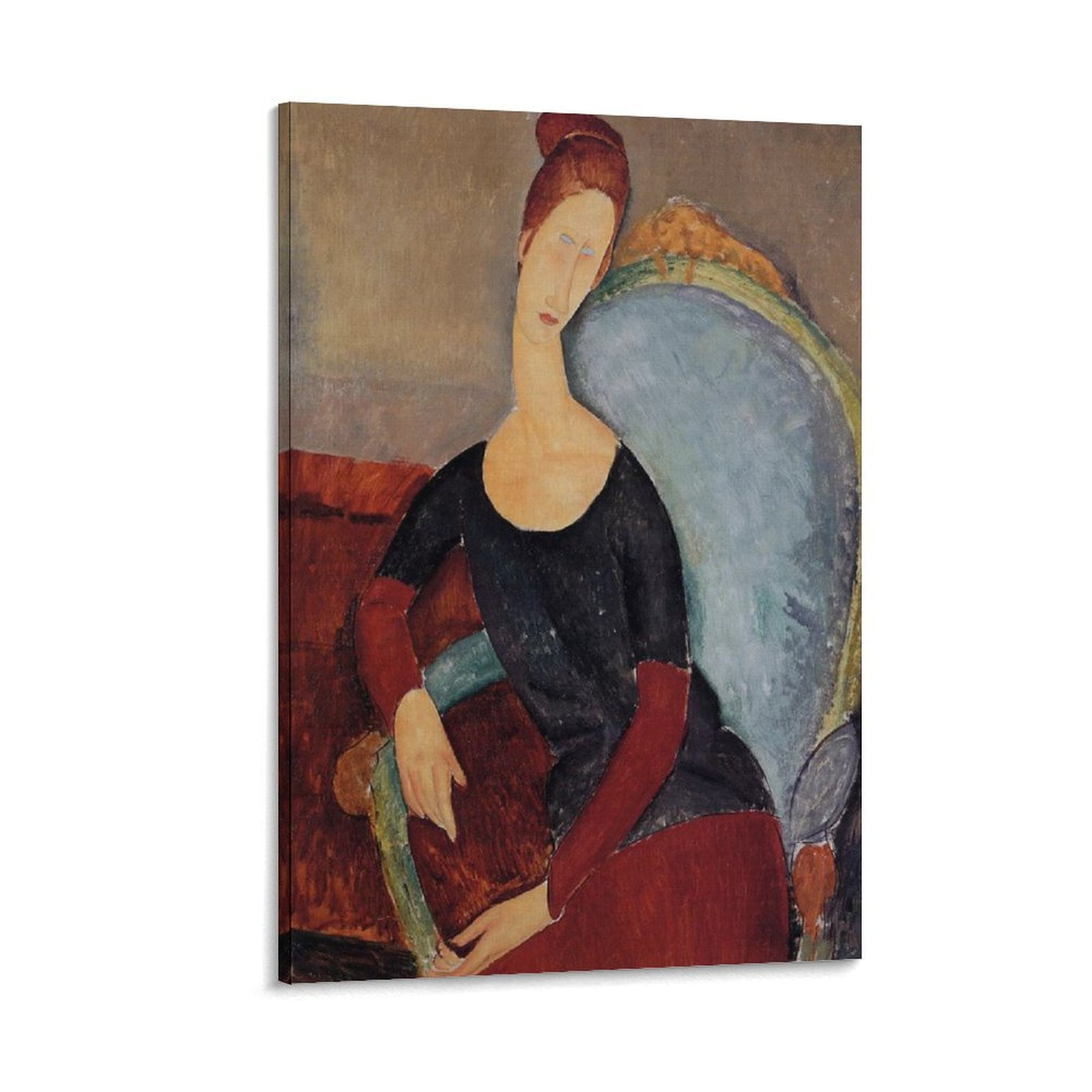 Amedeo Modigliani Mme Hebuterne in A Blue Chair Poster Poster Cool ...