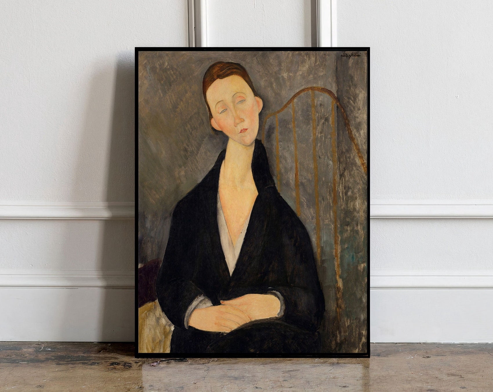 Amedeo Modigliani Poster Amedeo Modigliani Print Amedeo Modigliani wall ...