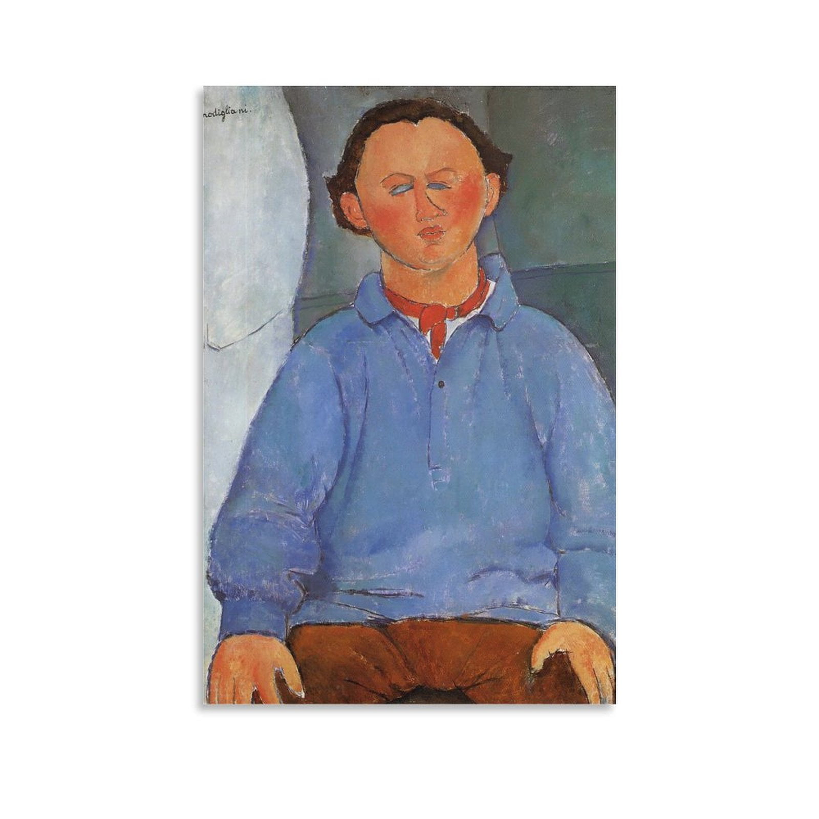 Amedeo Modigliani Print Painting (103) Room Aesthetic Poster Print Art ...