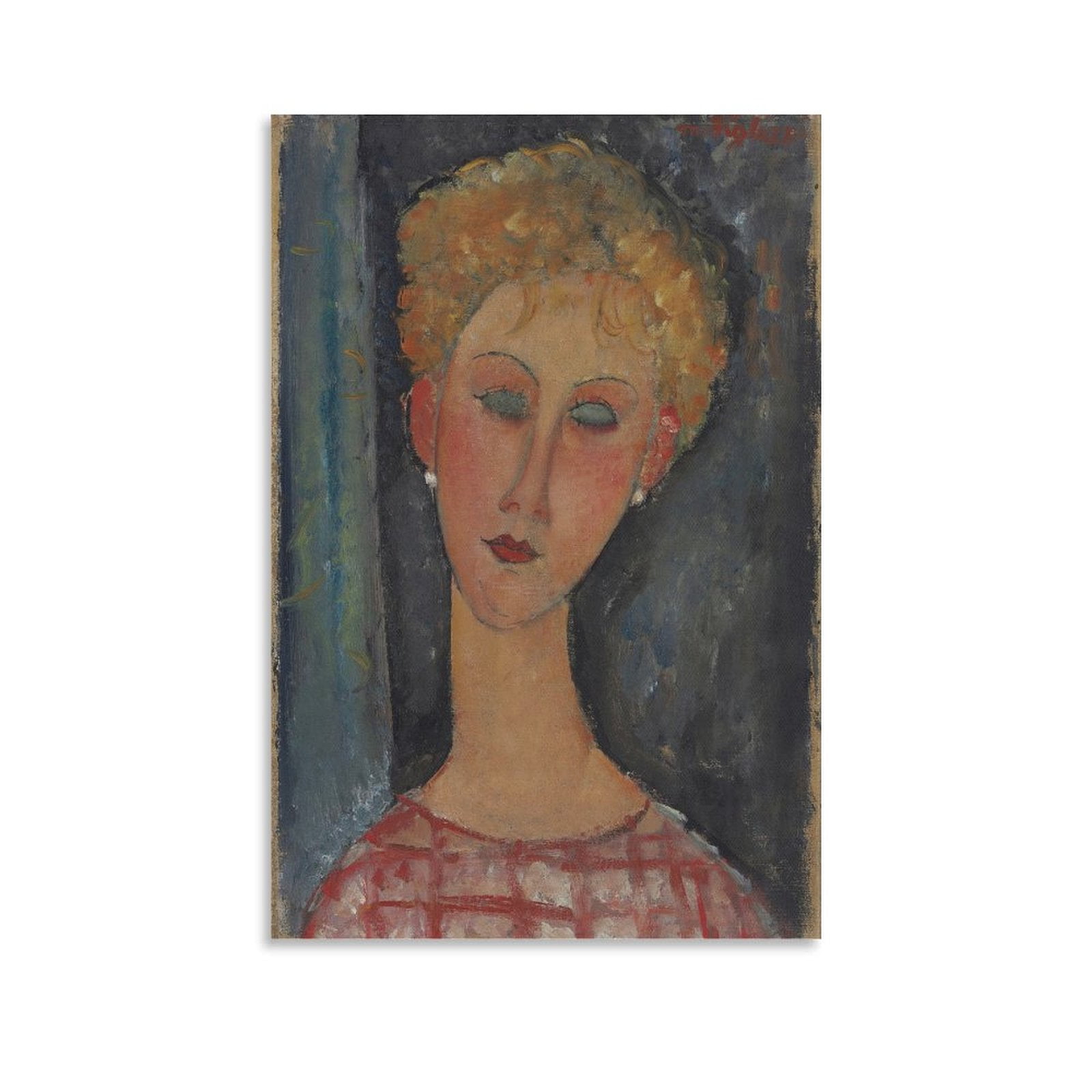 Amedeo Modigliani Print Painting (111) Posters Wall Art Painting Canvas ...