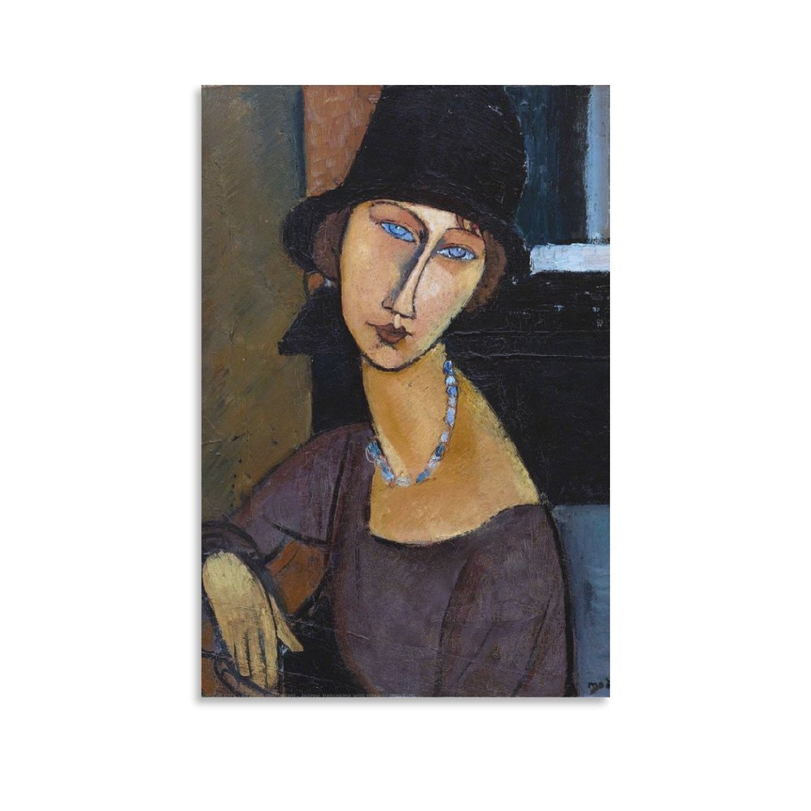 Amedeo Modigliani Print Painting (28) Canvas Art Poster and Wall Art ...