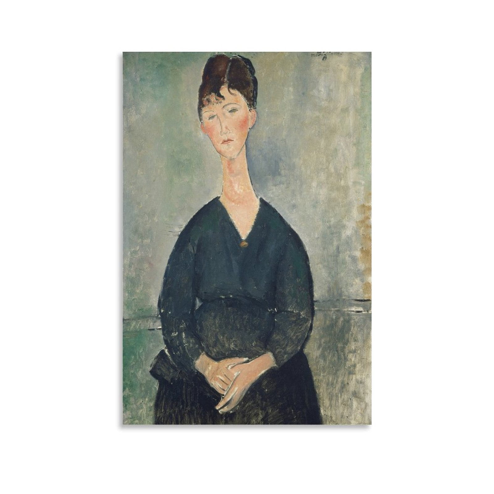 Amedeo Modigliani Print Painting (42) Canvas Poster Wall Art Picture ...