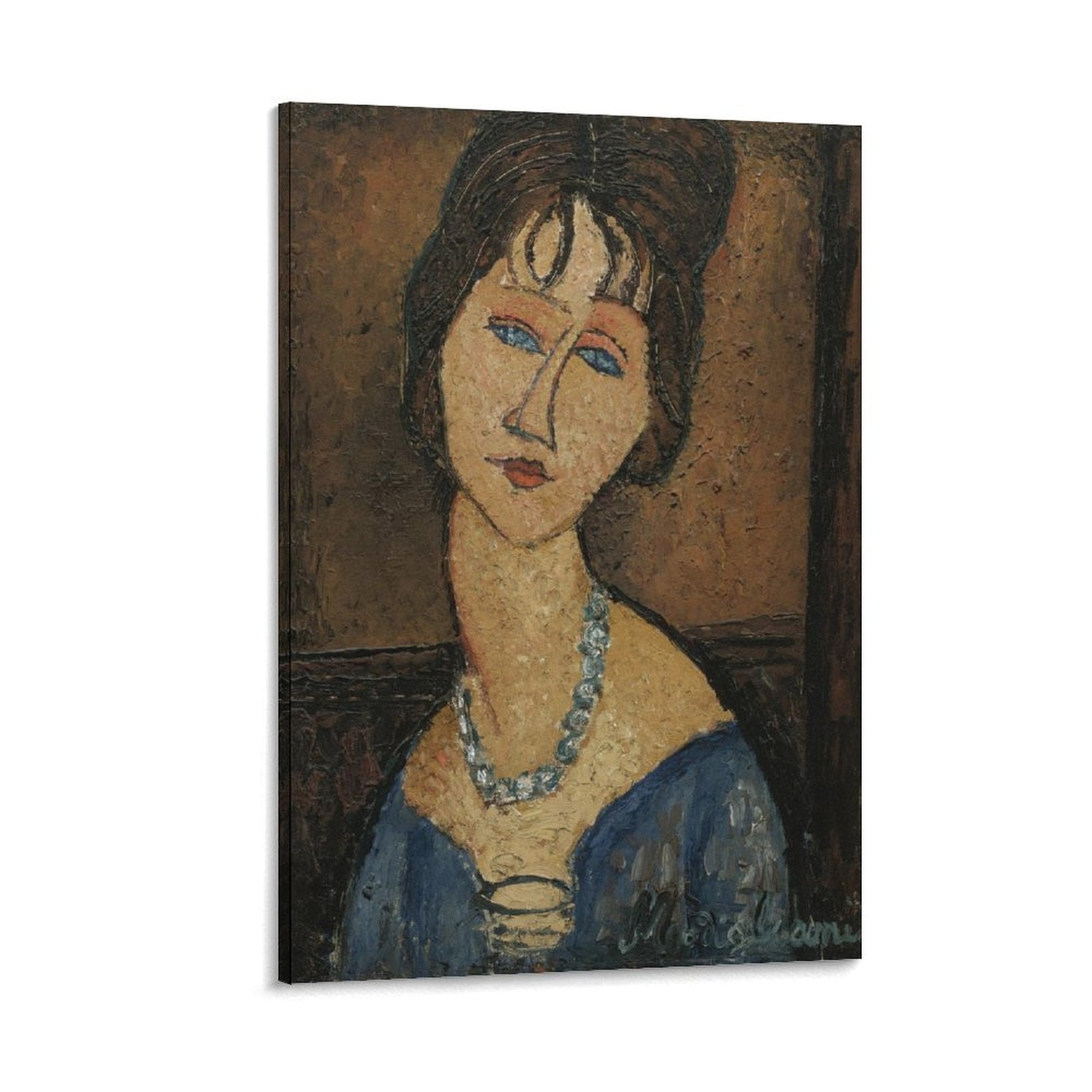 Amedeo Modigliani Print Painting (64) Canvas Art Poster and Wall Art ...