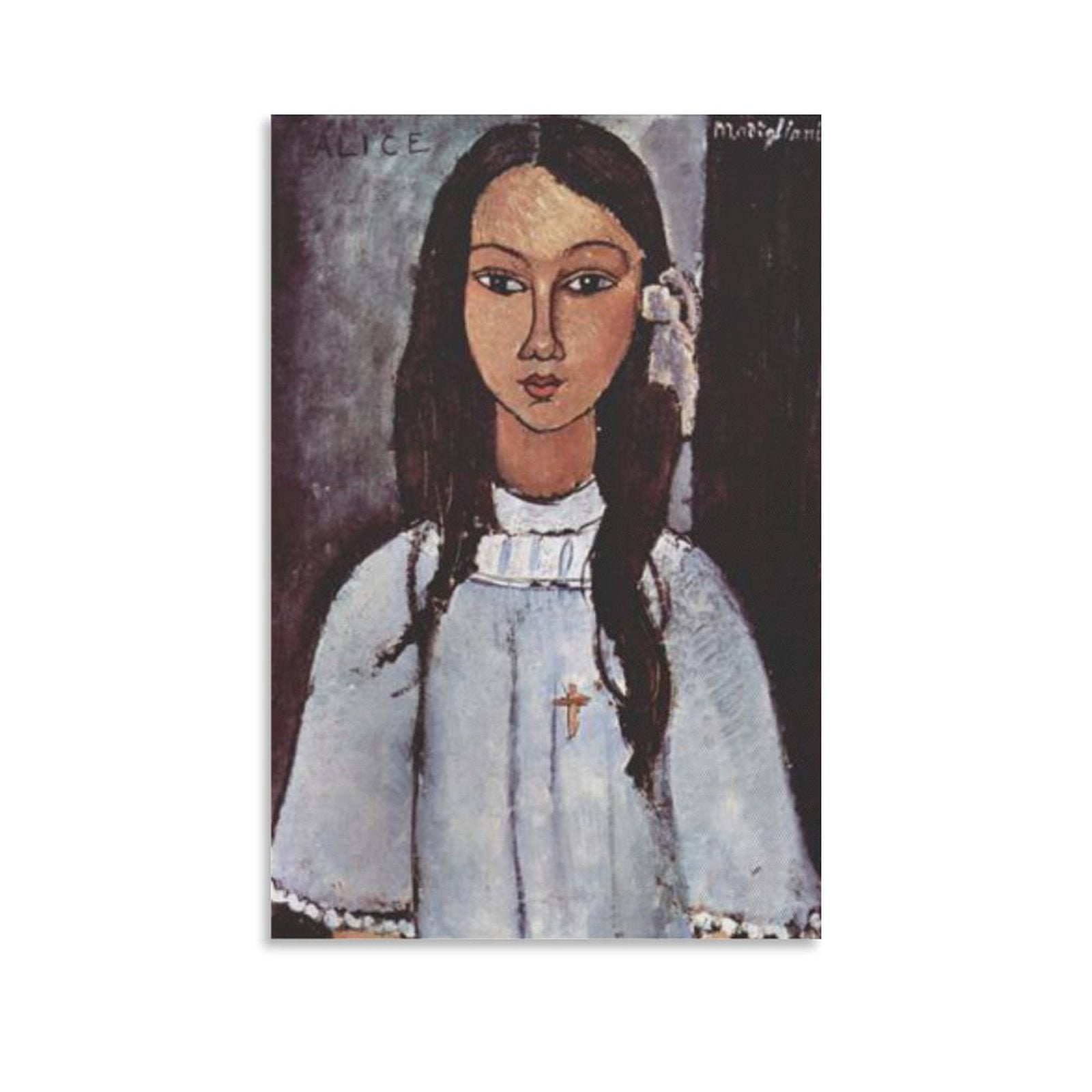 Amedeo Modigliani Print Painting Alice Print Photo Art Painting Canvas Poster Home Decorative ...
