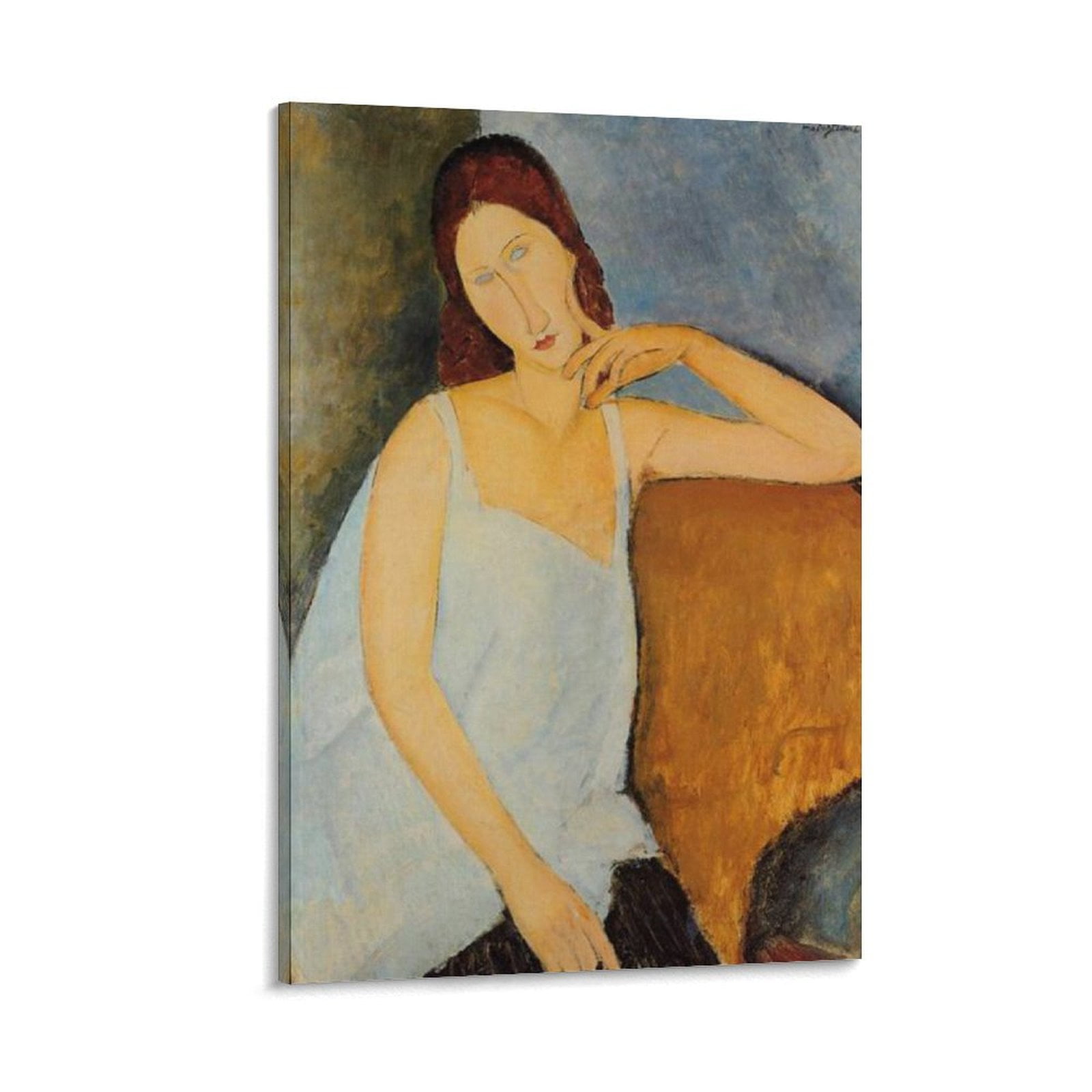Amedeo Modigliani Print Painting Portrait of Jeanne Hebuterne Posters ...