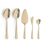 Gibson Elite Gracious Dining 4-Piece Serving Set with Metal Rack in ...