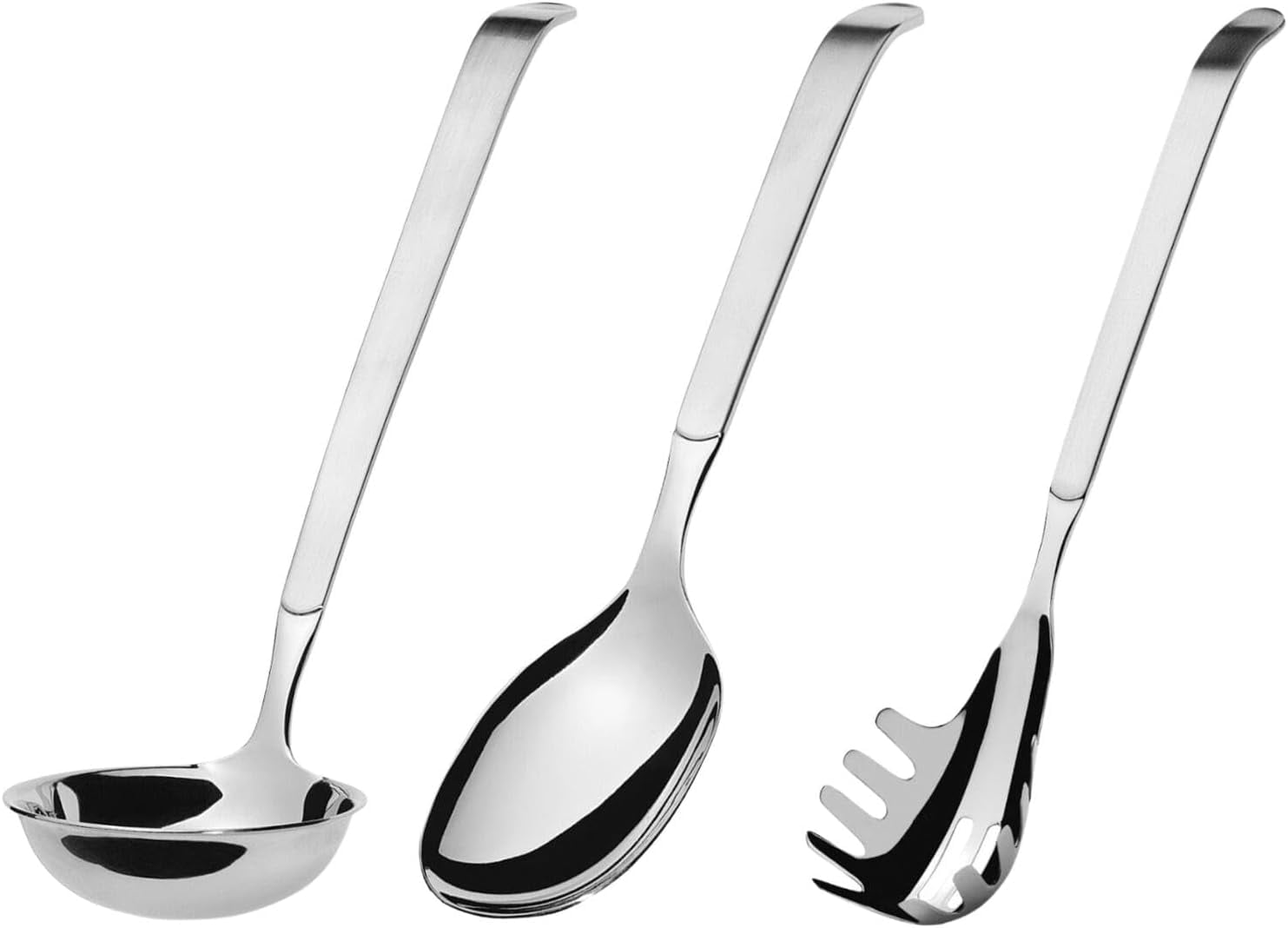 Amefa Stainless Steel Serving Set 3 Piece Kitchen Essentials Pasta ...