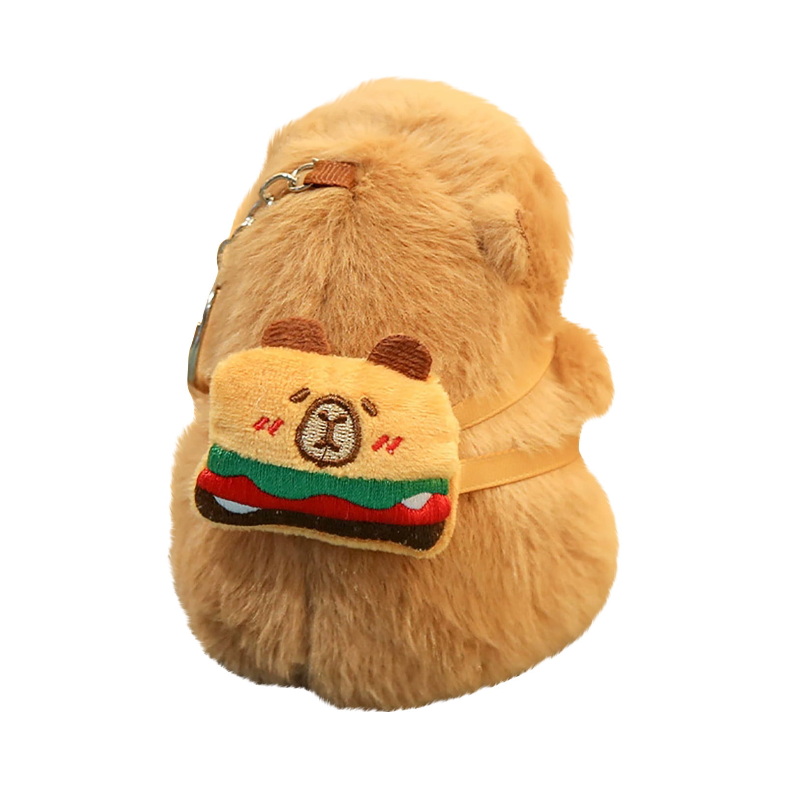 Amefoy Capybara Plush Keychain,Cute Keychain Capybara Stuffed Animal ...