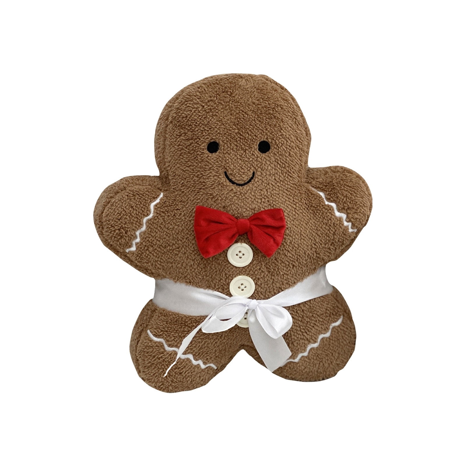 Amefoy Cute Gingerbread Man Stuffed Animals,Gingerbread Man Plush ...