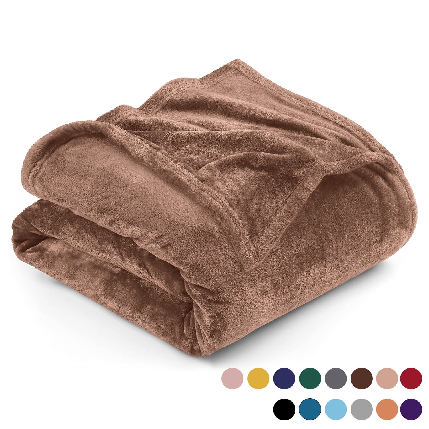 Ameha Microplush Fleece Blanket Cozy for Bed and Throw 310 GSM Soft ...
