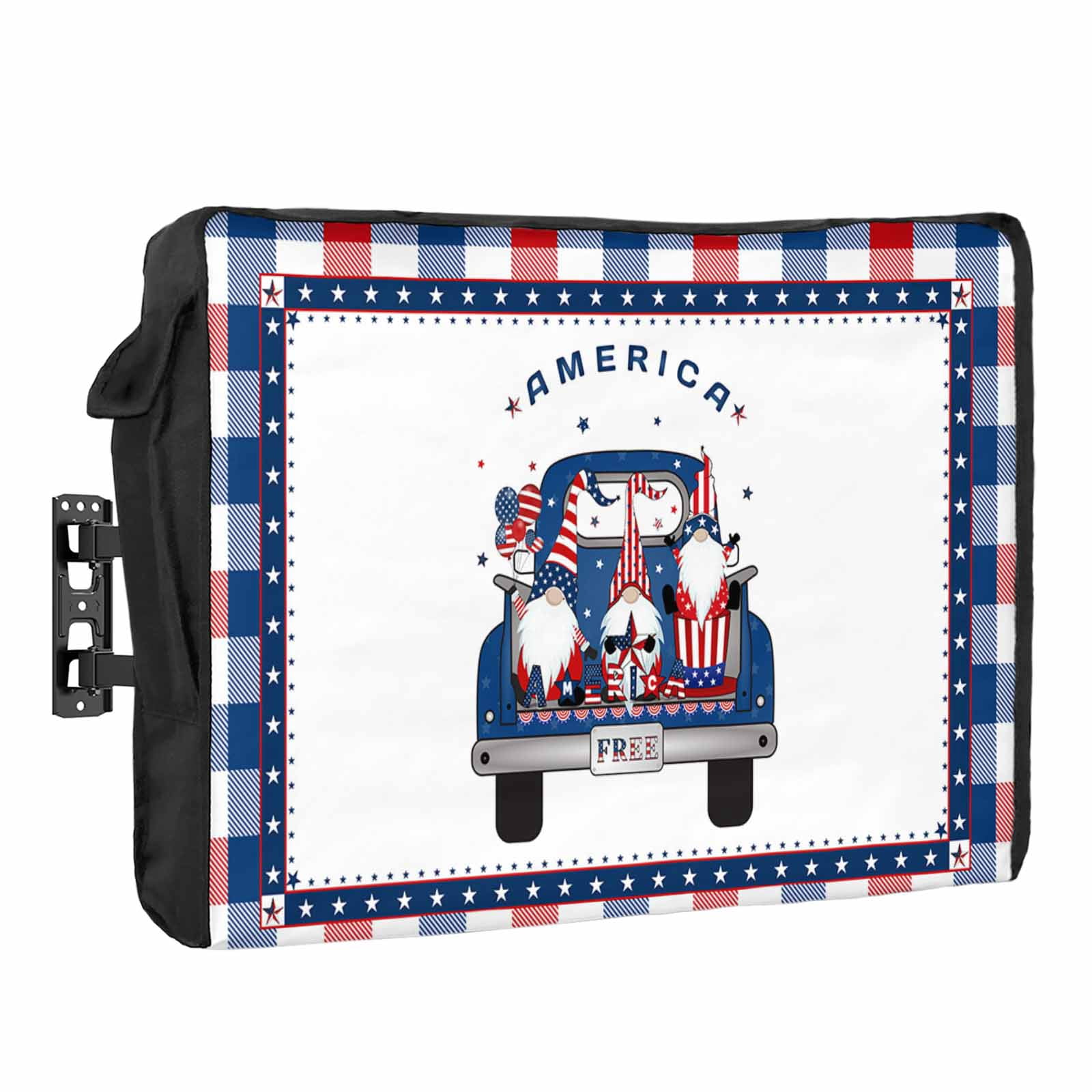 Ameica Independence Waterproof Outdoor TV Cover, Day Gnome Truck ...