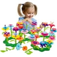 Amelia 109 Pcs. Flower Garden Building Playset, STEM Educational Toys ...
