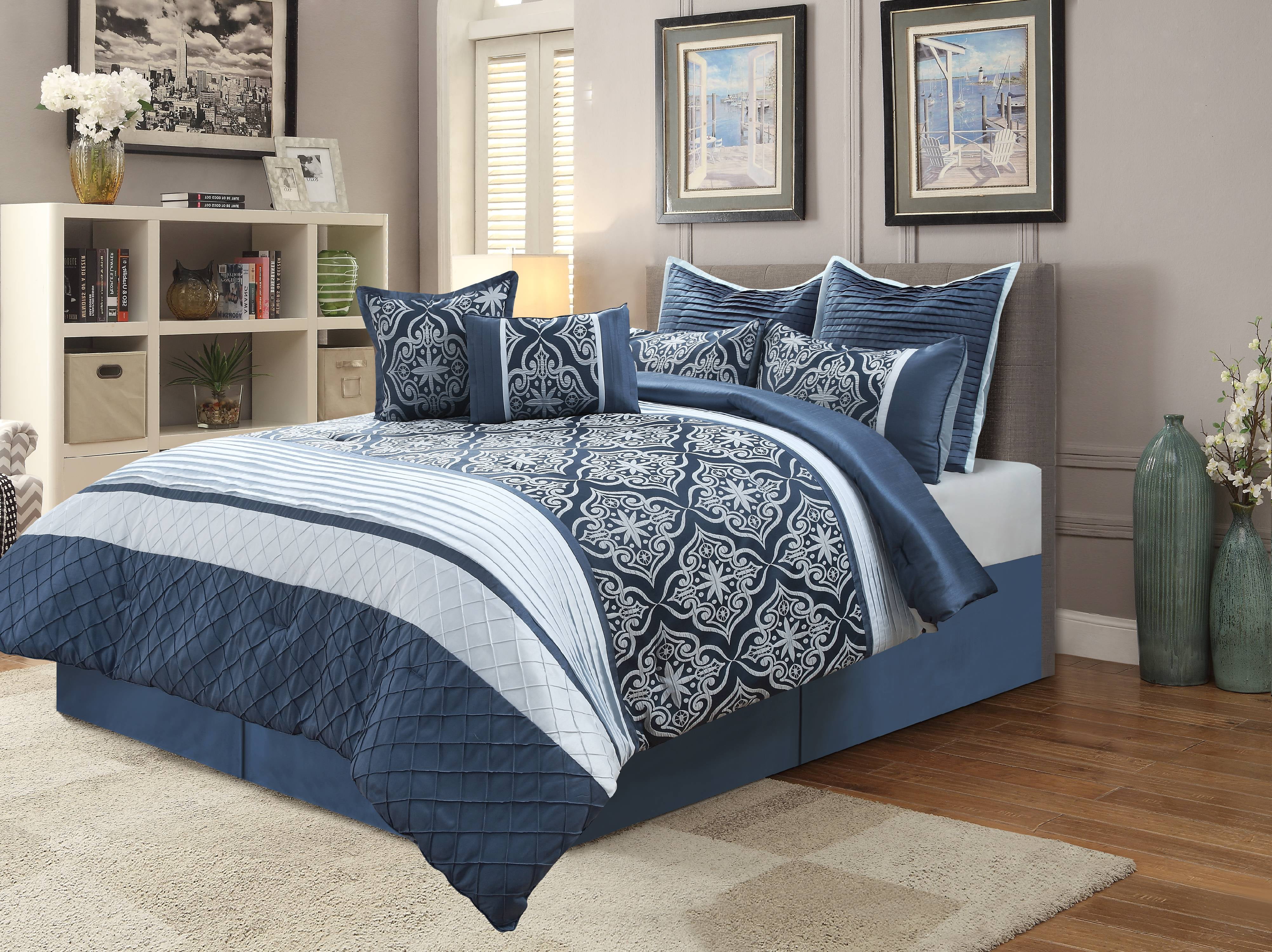 Amelia 8-piece Comforter Set Queen - Walmart.com