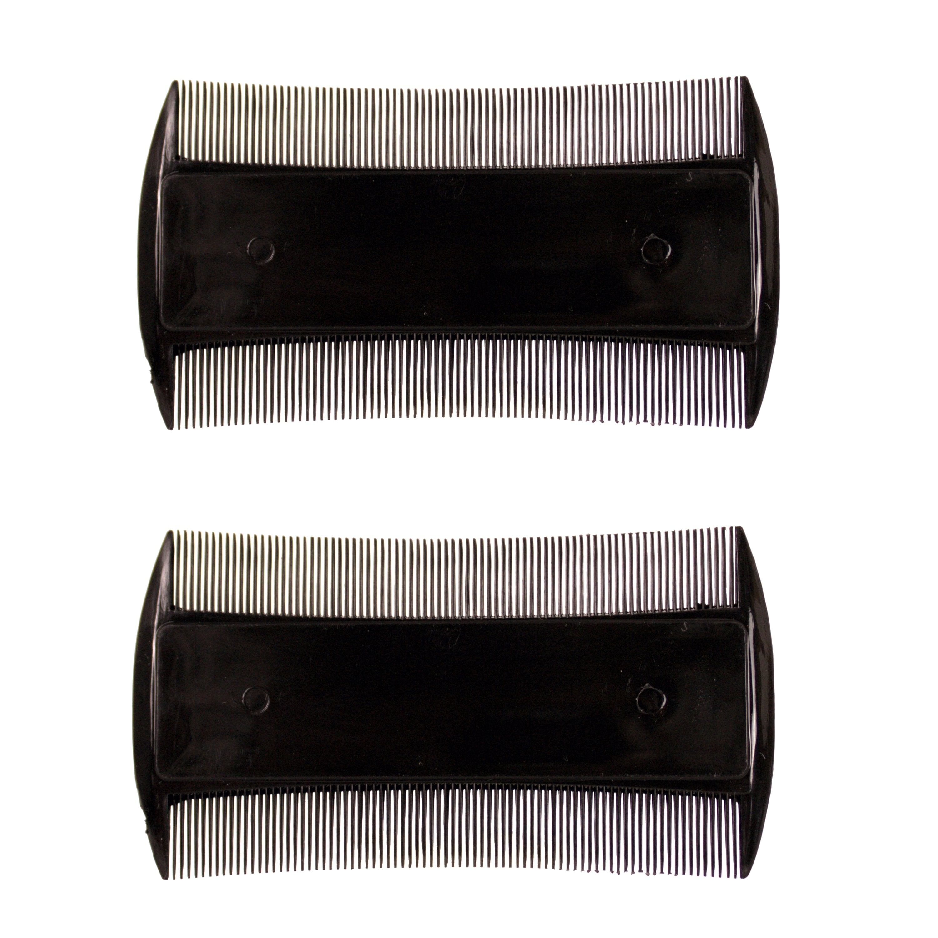 Amelia Beauty, 3in Black Plastic Personal Hygiene Mustache Comb, Made ...