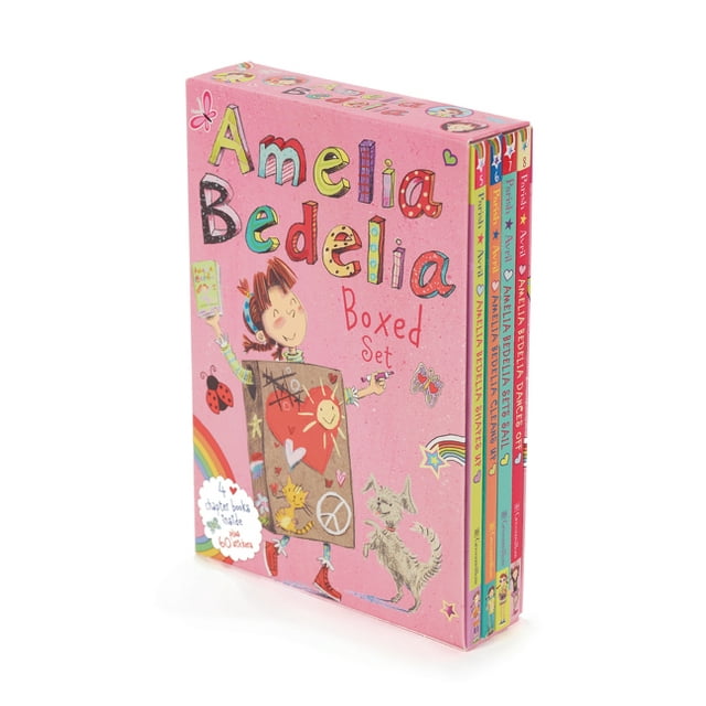 Amelia Bedelia Chapter Book Box Set #2: Books 5-8 for Kids Beginning Reading (Paperback ...