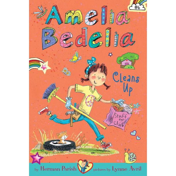 Amelia Bedelia: Amelia Bedelia Chapter Book #6: Amelia Bedelia Cleans ...