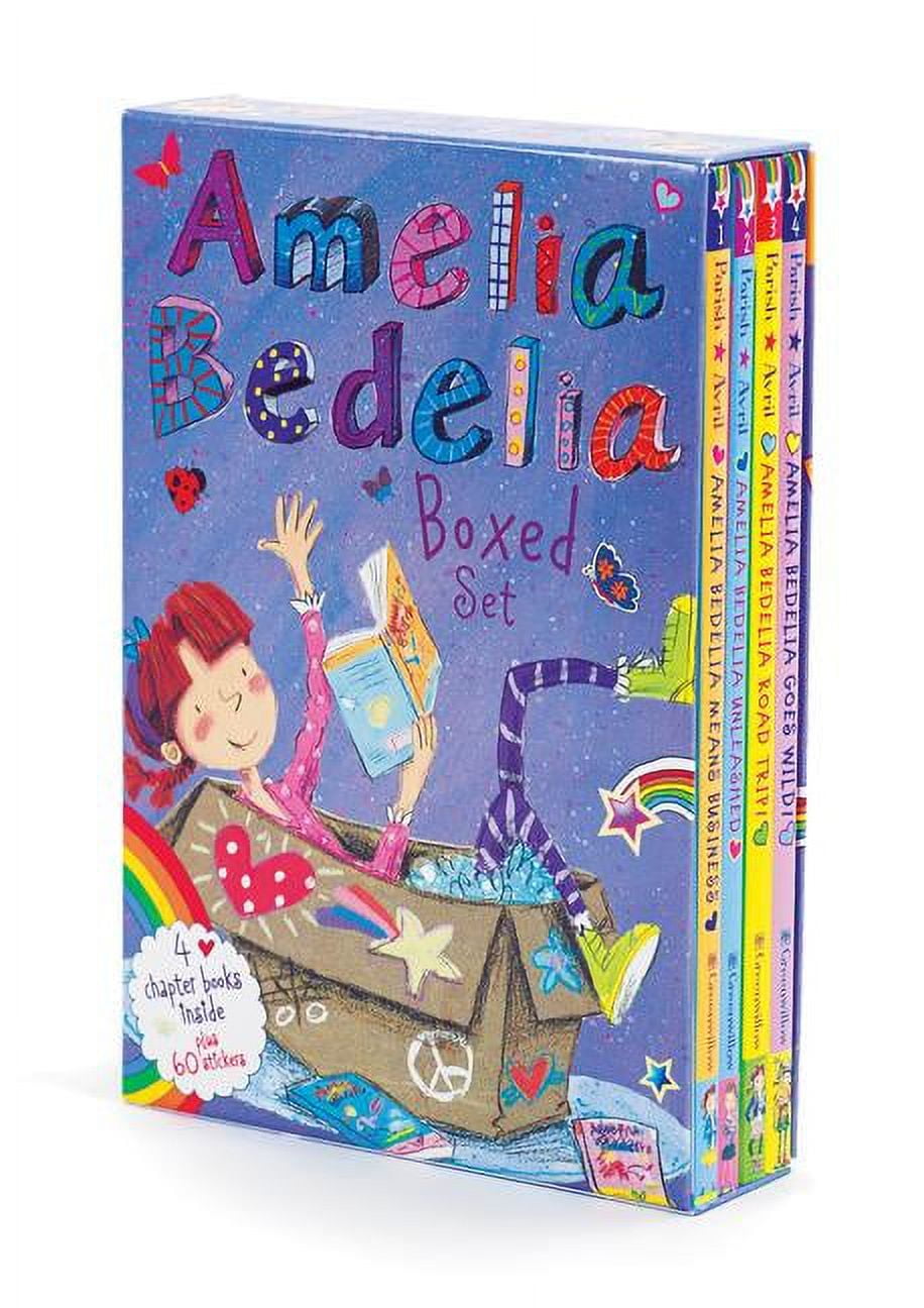Herman Parish's Amelia Bedelia Chapter Book Box Set: Books 1-4 for Kids ...