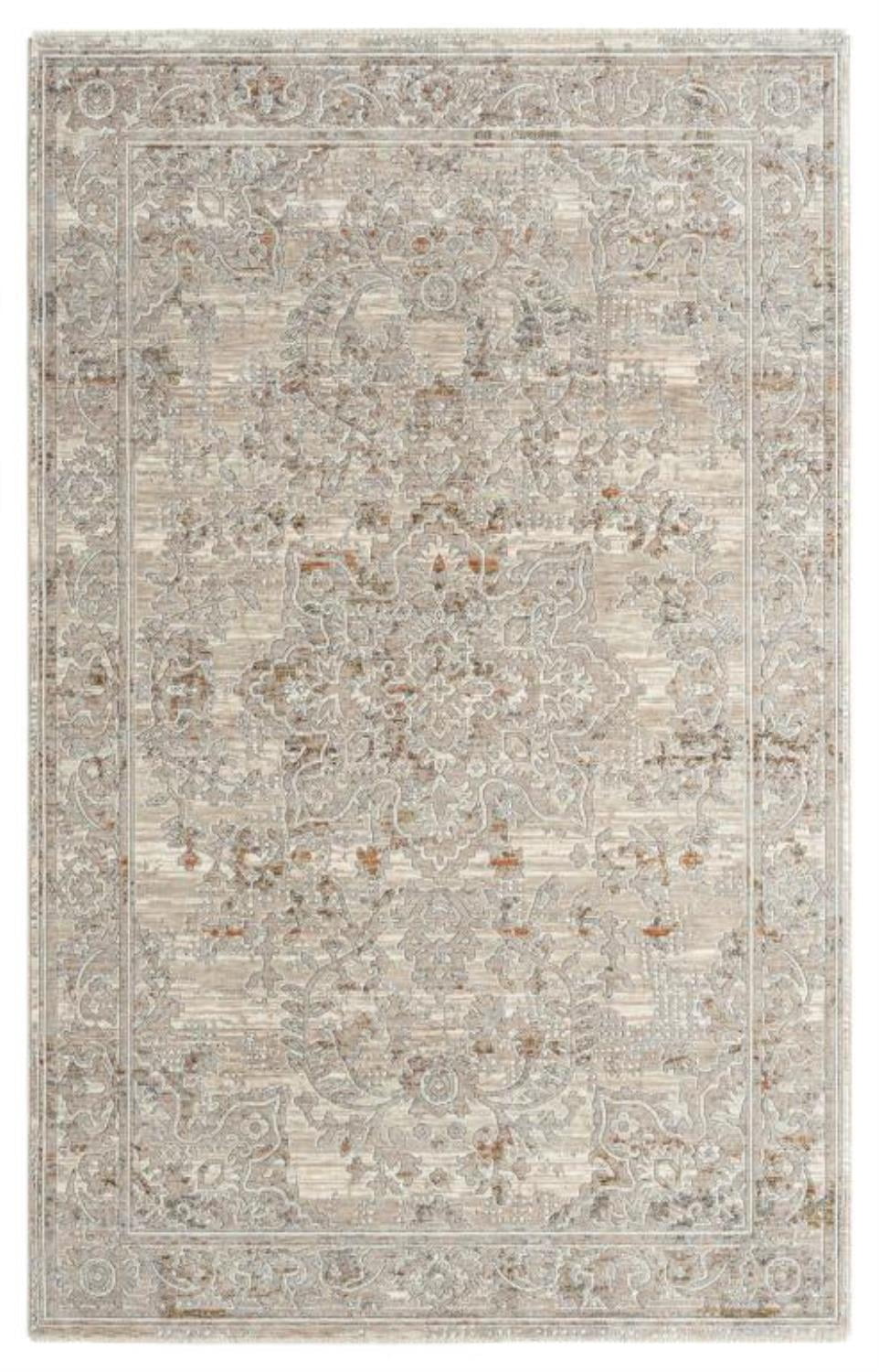 Amelia Collection Beige And Light Vizon 3' X 10' Runner Rugs AM02310 ...