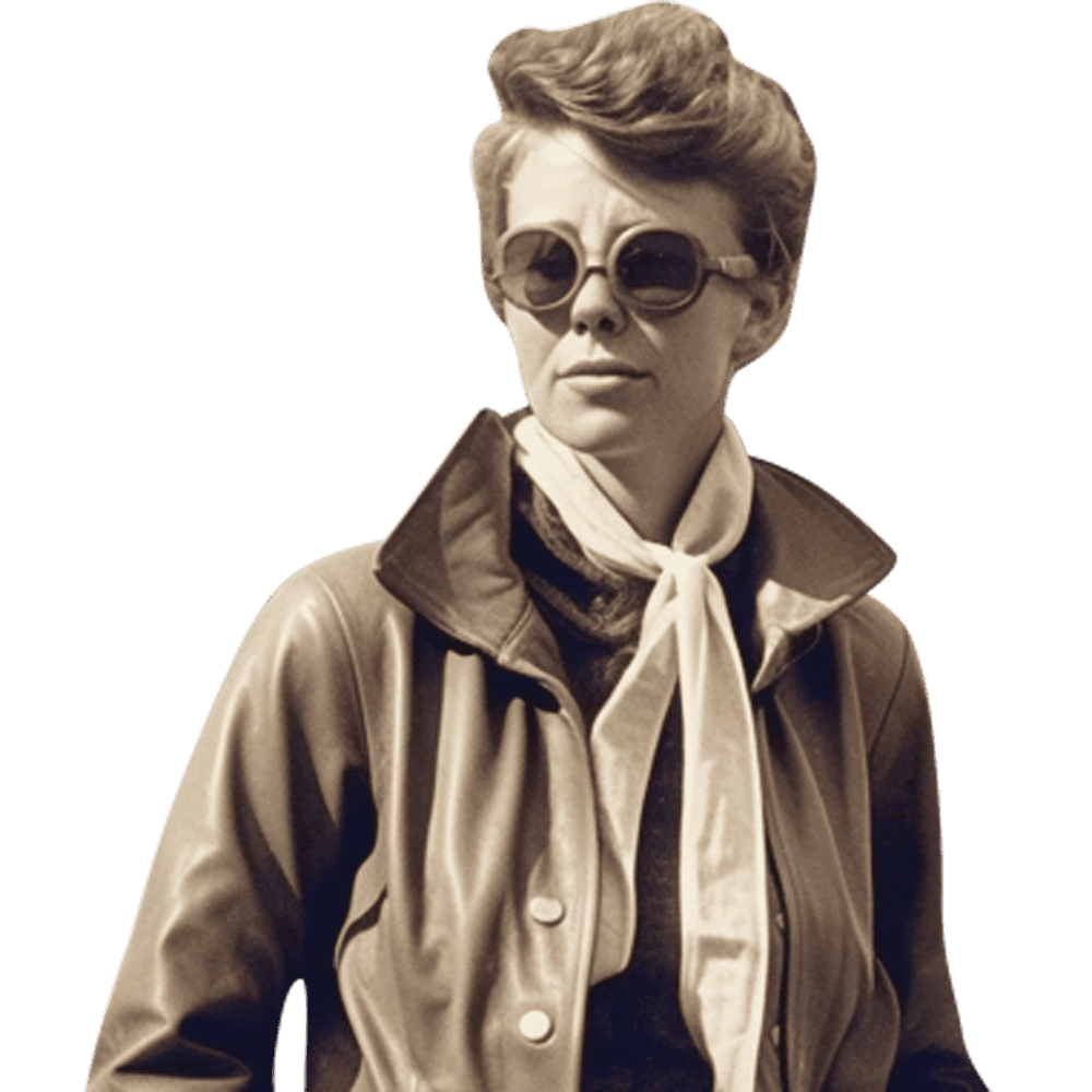 Amelia Earhart (Scarf) Half Body Buddy Cutout - Walmart.com
