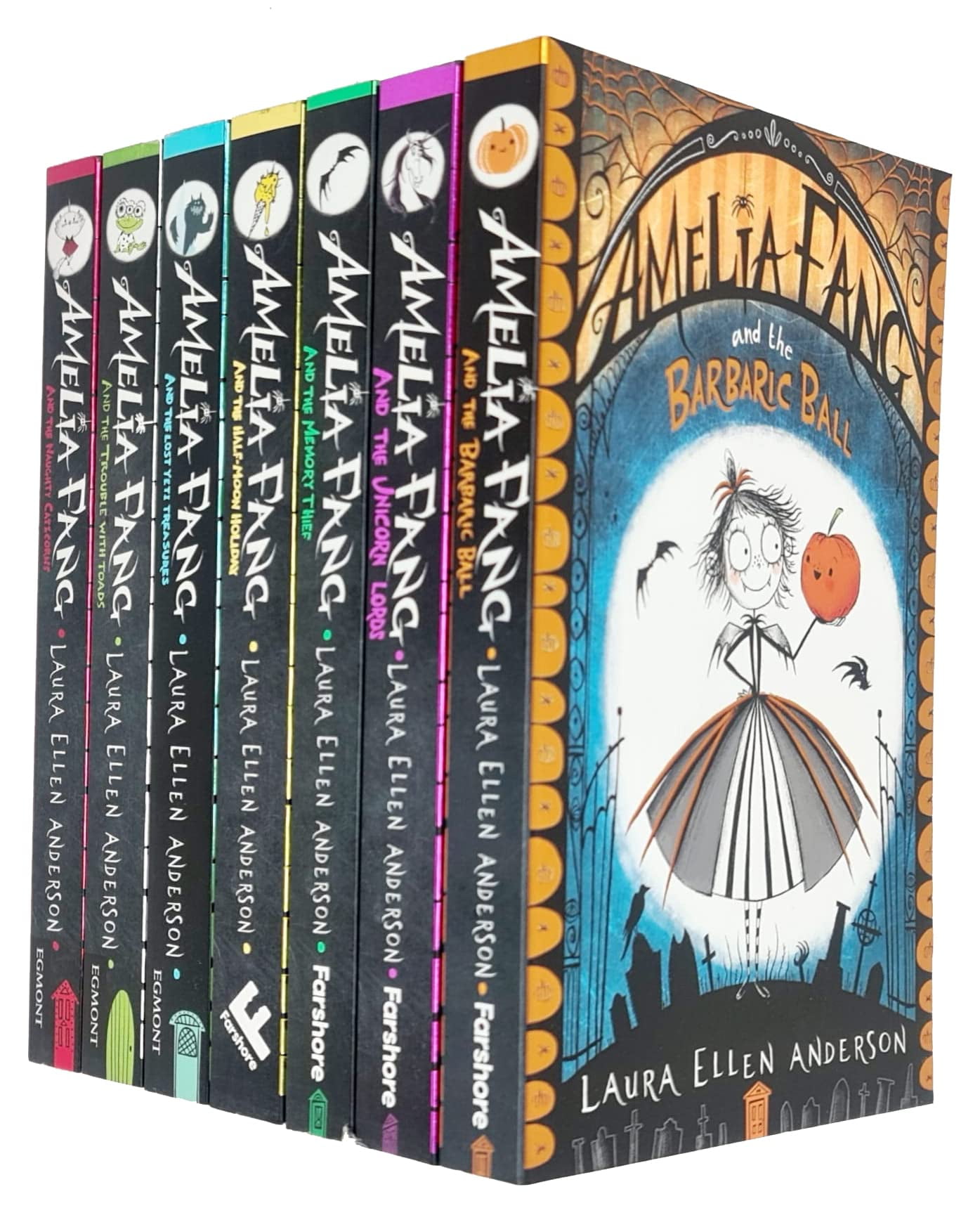 The Amelia Fang 7 Books Collection Set By Laura Ellen Anderson ...