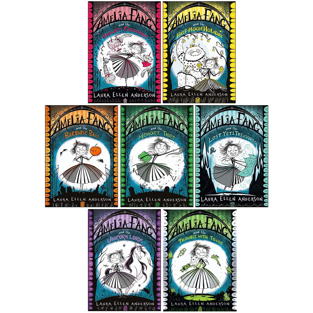 Amelia Fang Series 7 Books Collection Set by Laura Ellen Anderson ...