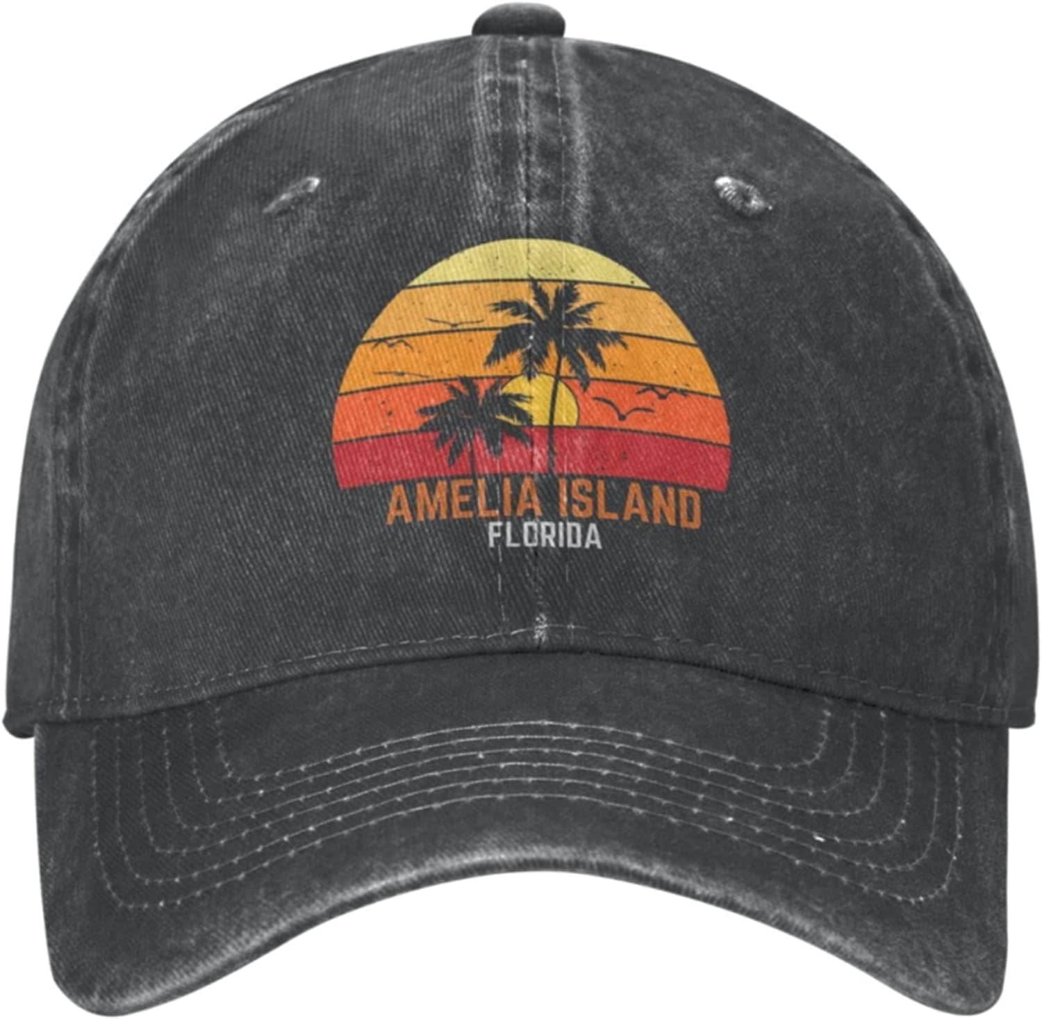 Amelia Island Florida Hat Men Baseball Caps Graphic Cap - Walmart.com
