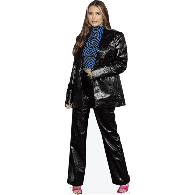 Amelia Webb (Black Outfit) Lifesize Cardboard Cutout Standee - Walmart.com